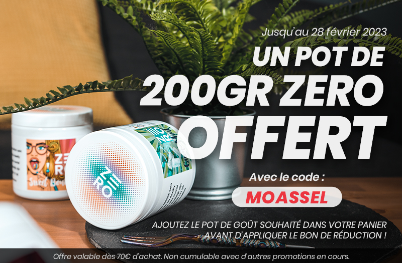 Darnashop vous offre un pot de tabamel à chicha!